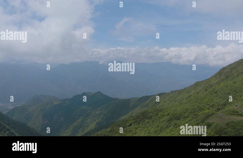 Beautiful Mountain Ridges in Forest Jungles of Veracruz, Mexico ...