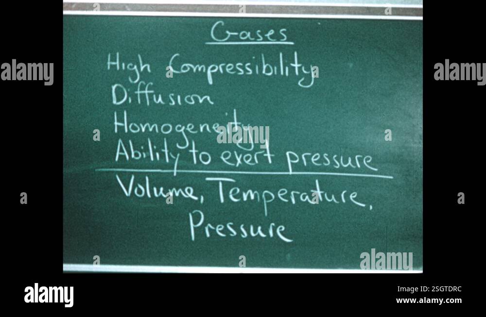 1950s: Portrait of Robert Boyle. Formula for Boyle's Law written on ...