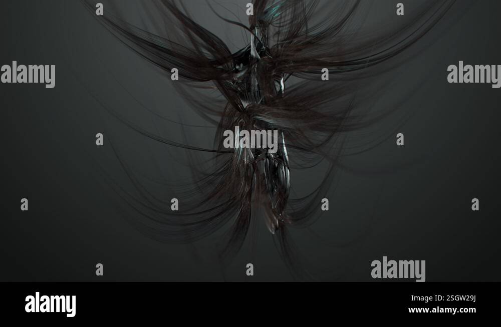 Construction of the human body with weaving muscle fibres and ligaments ...