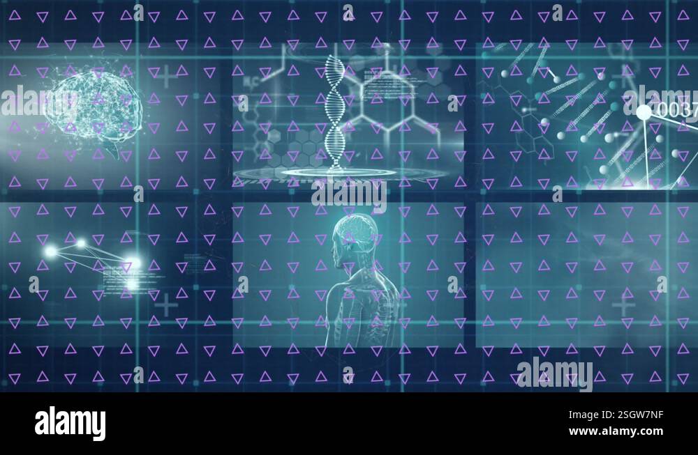 Animation dna helix rotating over Stock Videos & Footage - HD and 4K Video Clips - Alamy