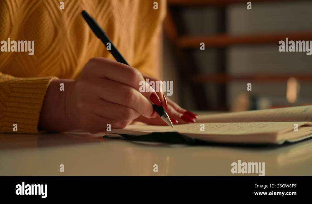 Handwriting list Stock Videos & Footage - HD and 4K Video Clips - Alamy