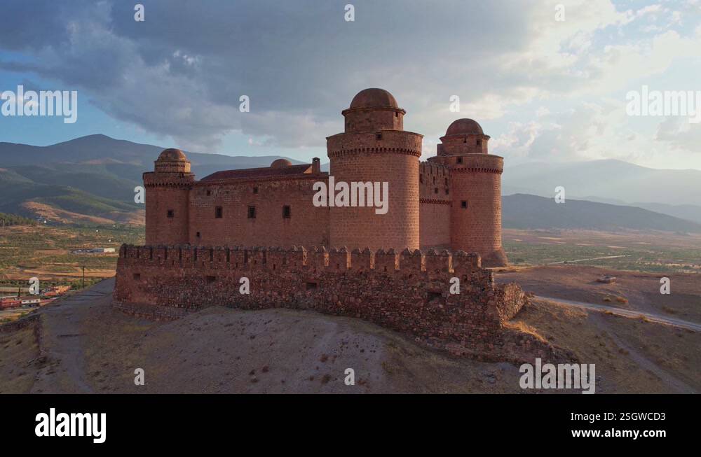Castle of La Calahorra. Pentos Castle. Location of films and tv serie ...