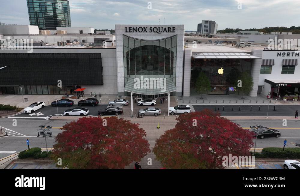 Lenox Square is upscale luxury shopping mall in Buckhead area of ...