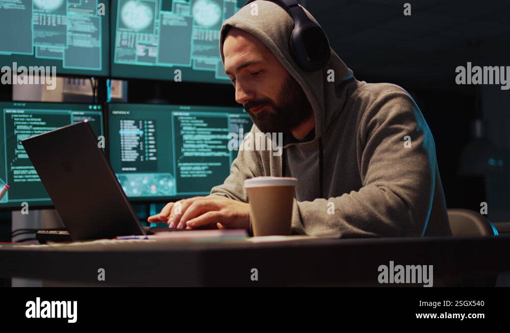 Hacking hacking coding criminal cyber Stock Videos & Footage - HD and ...