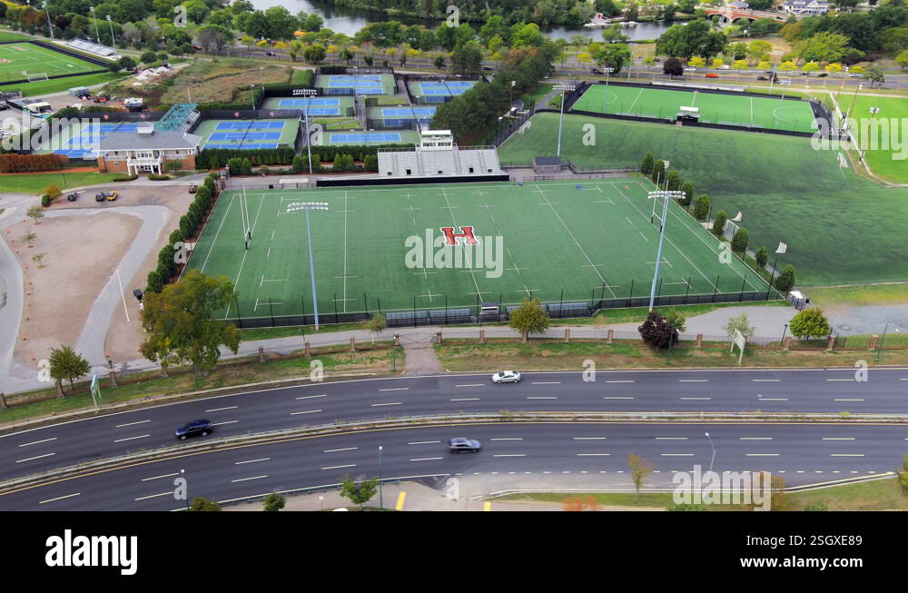 Jordan Field Of Harvard University In Boston, Massachusetts. Multi ...