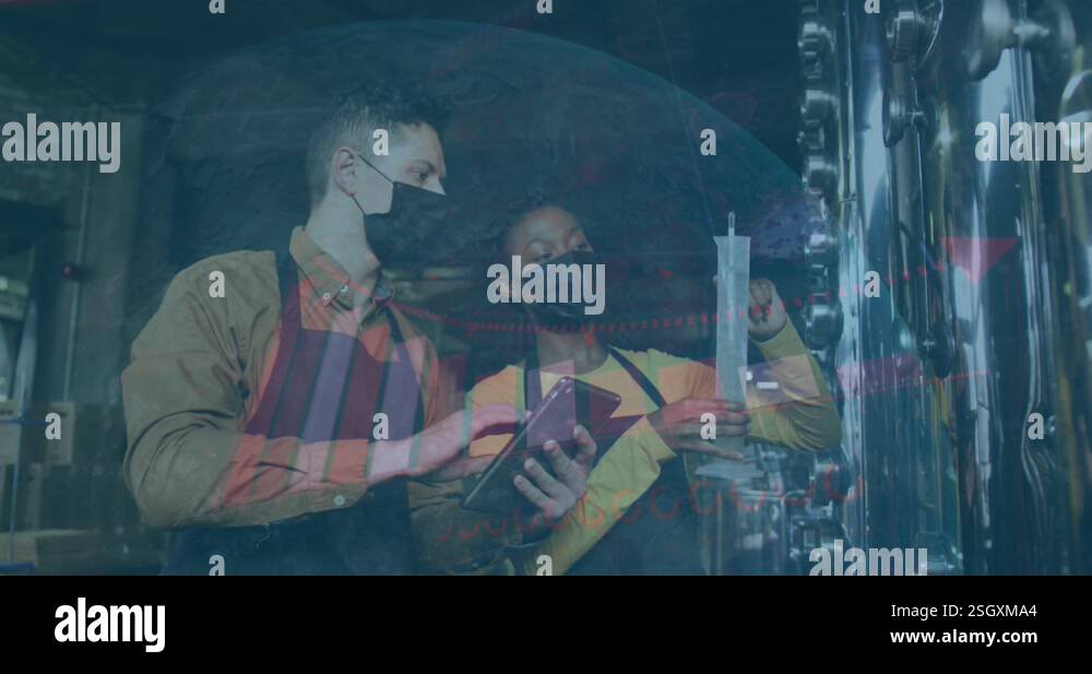 Animation diverse people face masks Stock Videos & Footage - HD and 4K ...