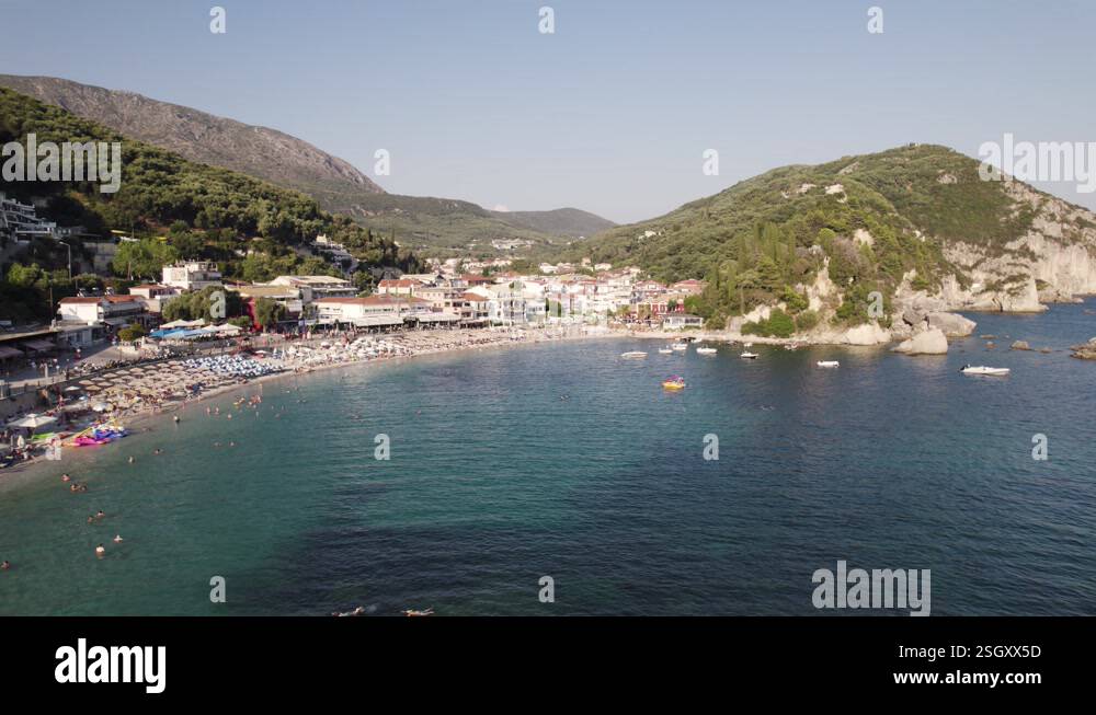 Parga beach resort Stock Videos & Footage - HD and 4K Video Clips - Alamy