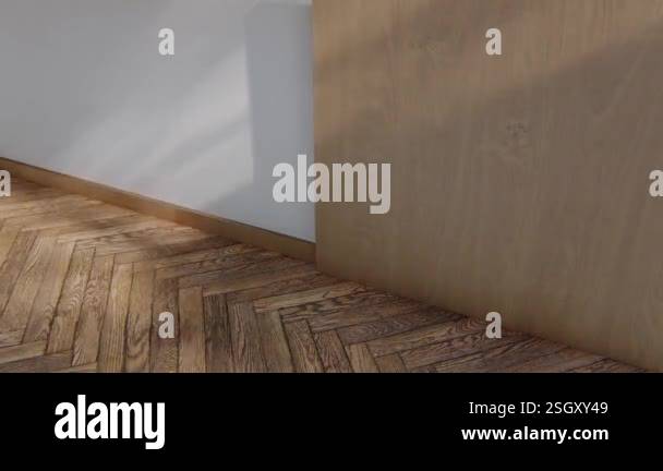 empty interior room shadow wall space background mock up architecture ...