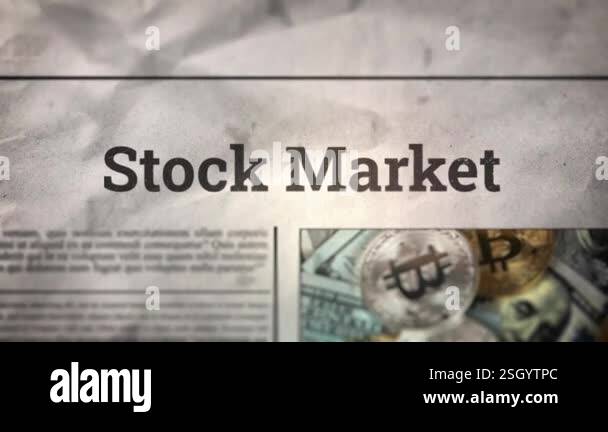 Stock market title on digital Stock Videos & Footage - HD and 4K Video ...
