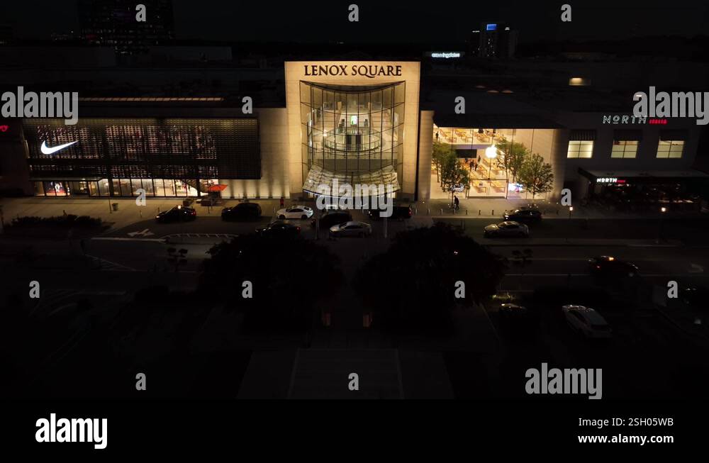 Lenox Square is upscale luxury shopping mall in Buckhead area of ...