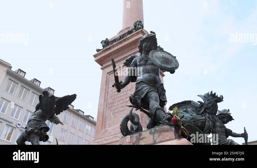 Sculpture munich marienplatz statue Stock Videos & Footage - HD and 4K ...