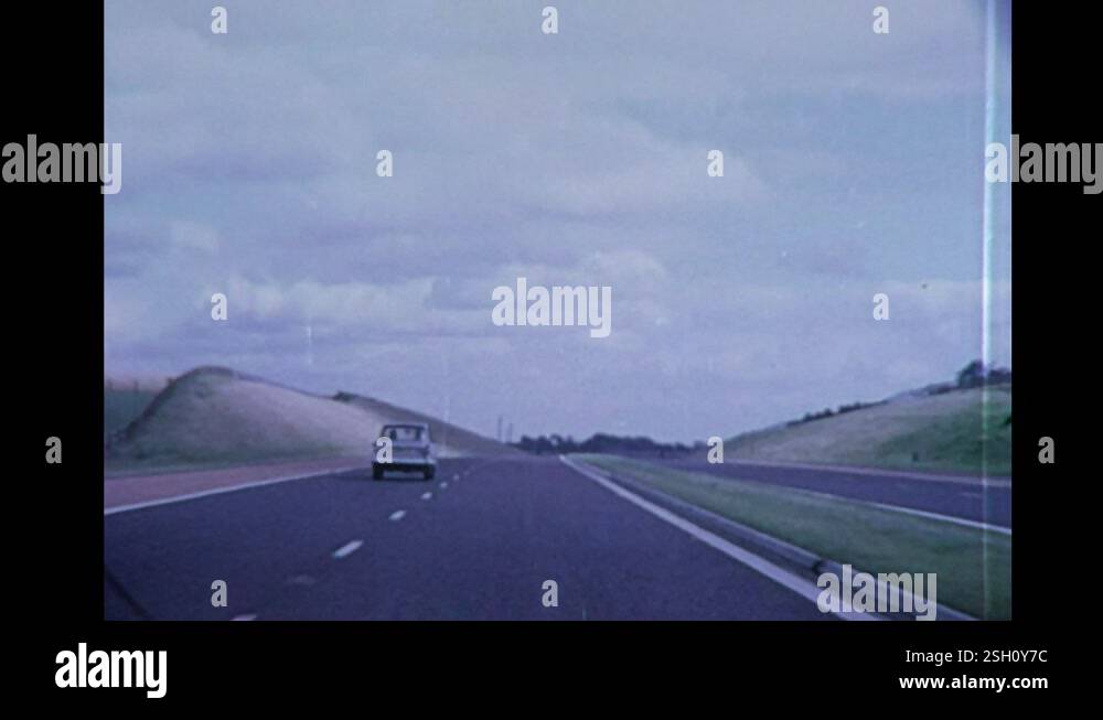 Road trip to Edinburgh. 1970 part two Stock Video Footage - Alamy