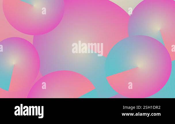 Colorful bright animated gradient shapes motion background, Minimal abstract gradient shapes ...