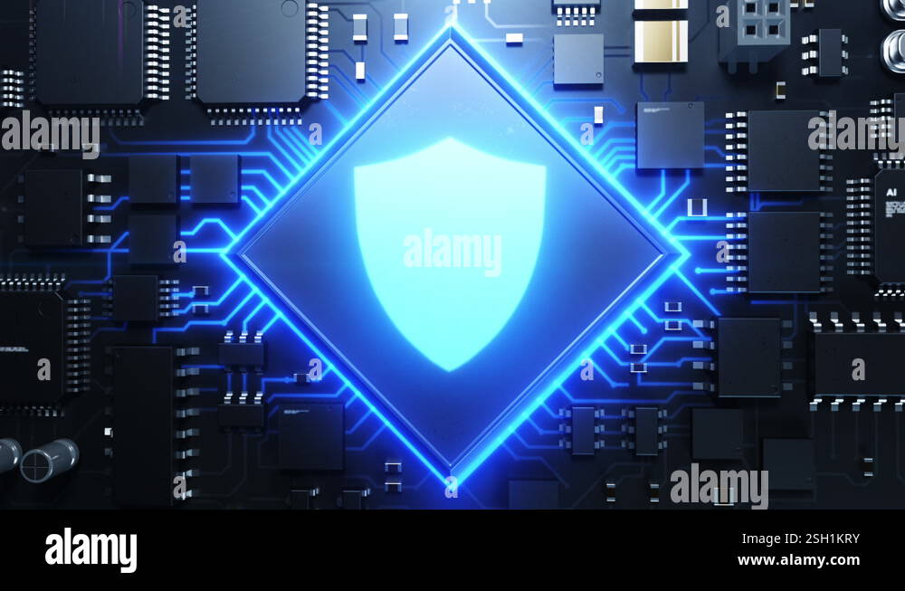 technology security and manufacturing. Shield chip on the lid of the ...