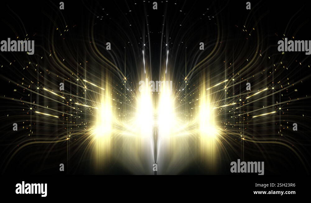 Triumph Center Stage golden God Rays LIghts Video Art UltraHD VJ Loop ...