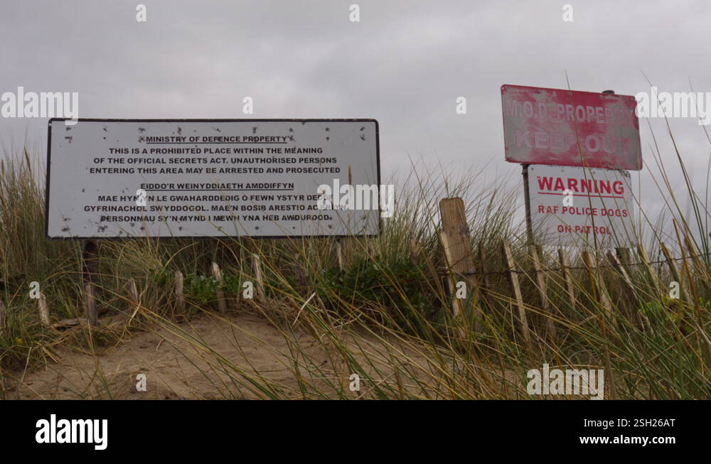 Warning sign wales Stock Videos & Footage - HD and 4K Video Clips - Alamy