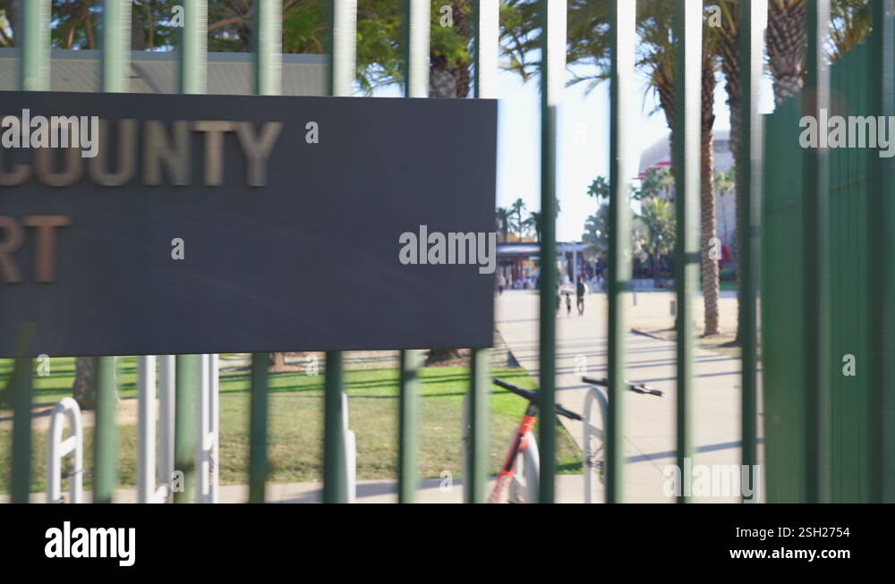 LACMA - Los Angeles County Museum of Art main entrance sign Stock Video ...