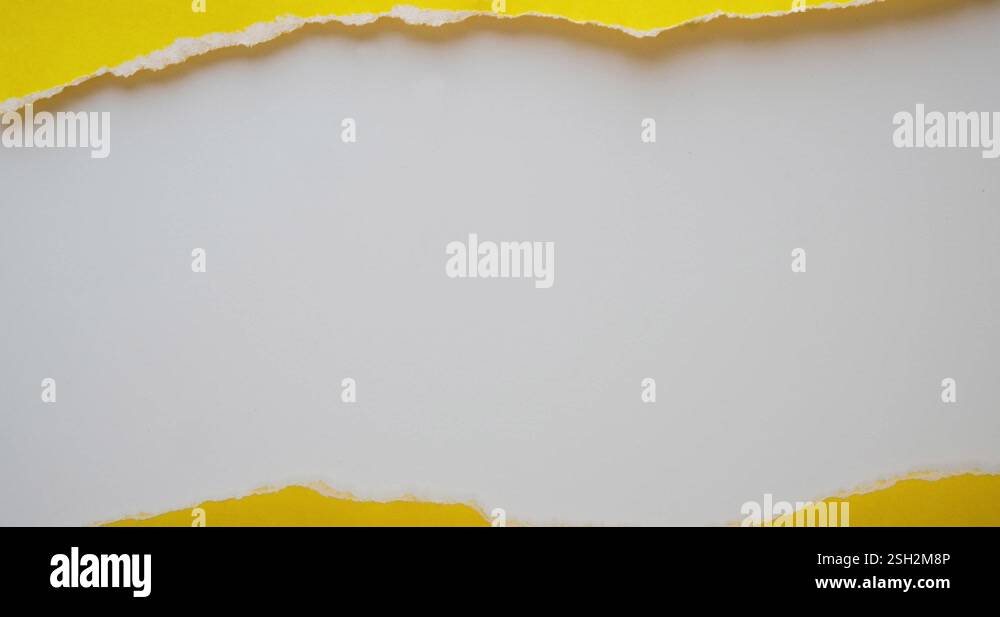 Ripping paper. 4K looped stop motion animation Stock Video Footage - Alamy