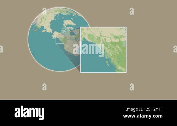 Admiralty Island. Presentation of the location on a OpenStreet map ...