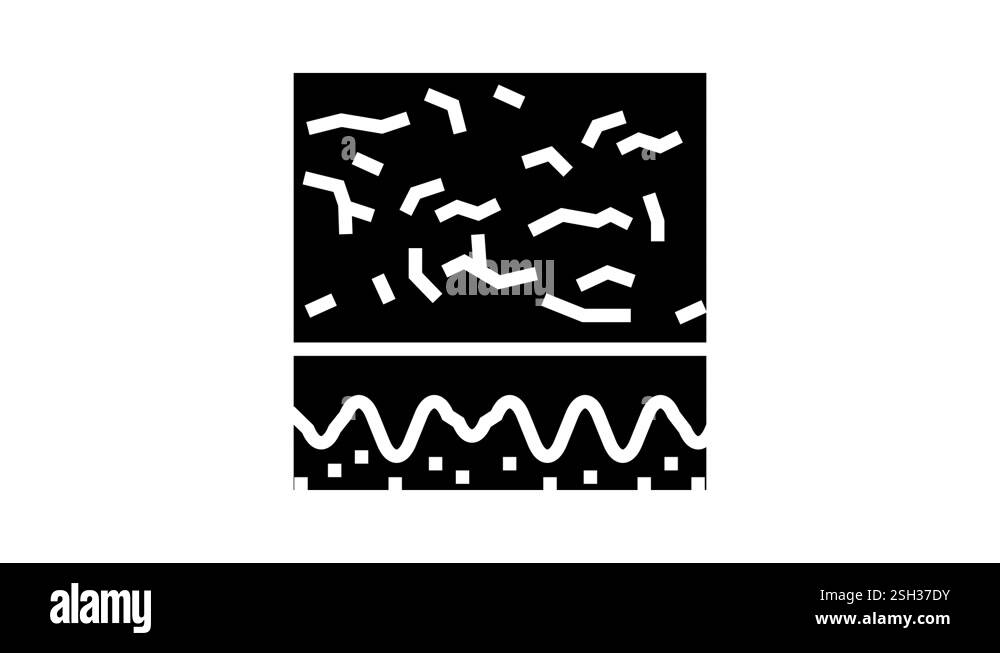 dry skin glyph icon animation Stock Video Footage - Alamy