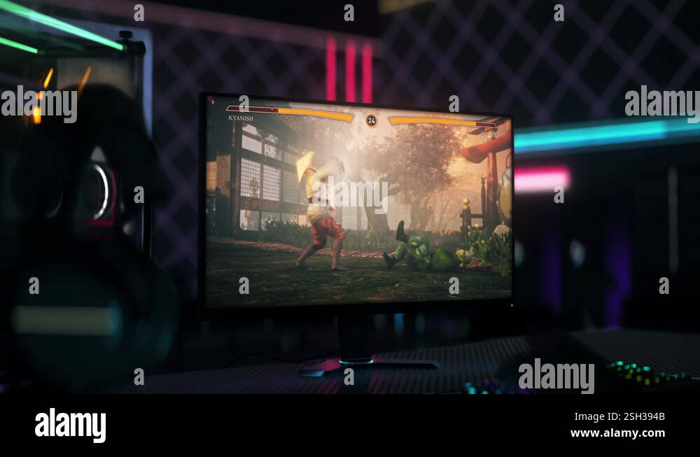 Video Game Character Defeated By Martial Arts Fighter With Magic ...