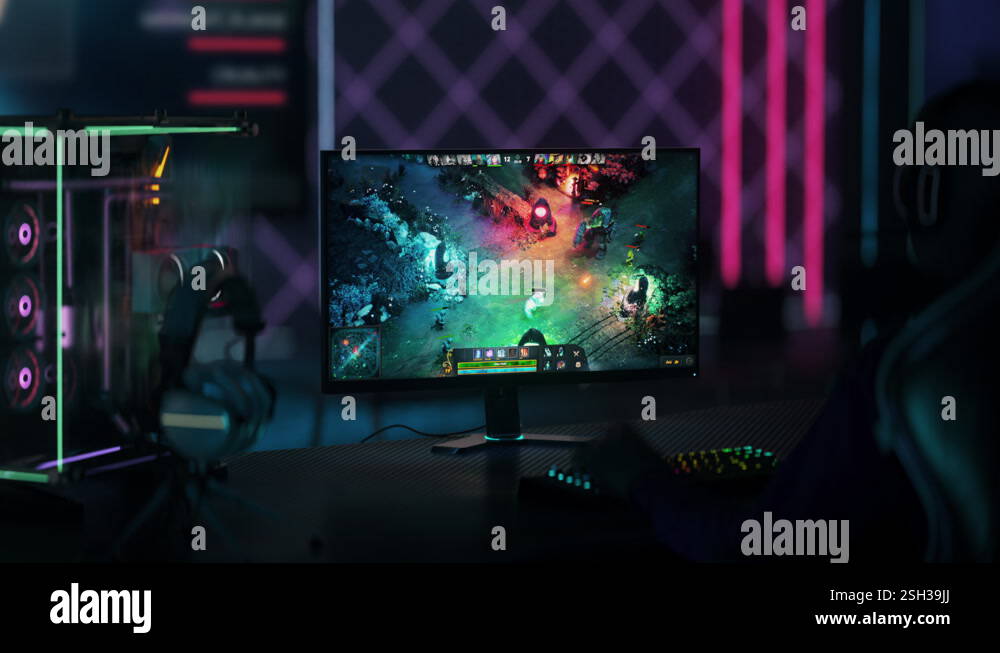 Gamer Defeated By Ultimate Skill Of Enemy Team Monster In PC Game Match ...