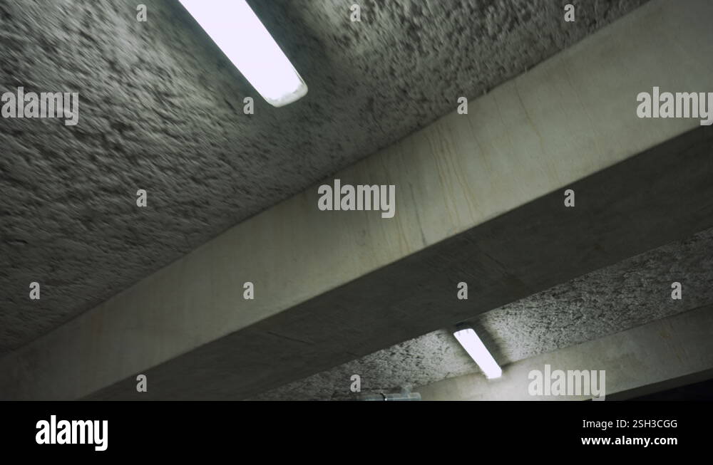 Modern parking garage ceiling Stock Videos & Footage - HD and 4K Video ...