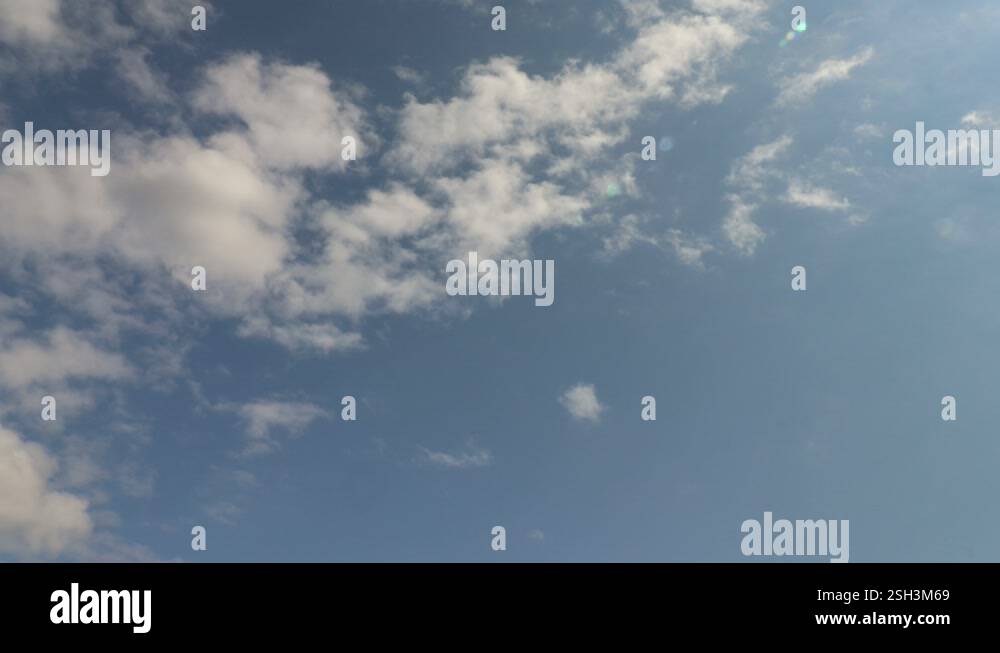 4K timelapse altocumulus clouds moving in different directions 4K ...