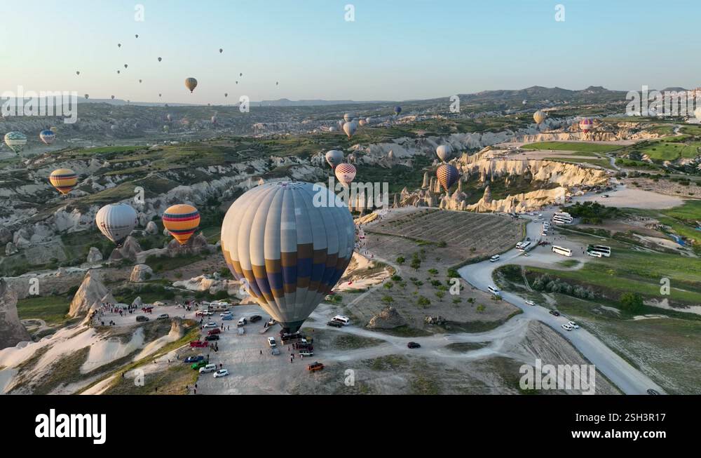 The Cappadocia region of Turkey is the most popular location in the ...