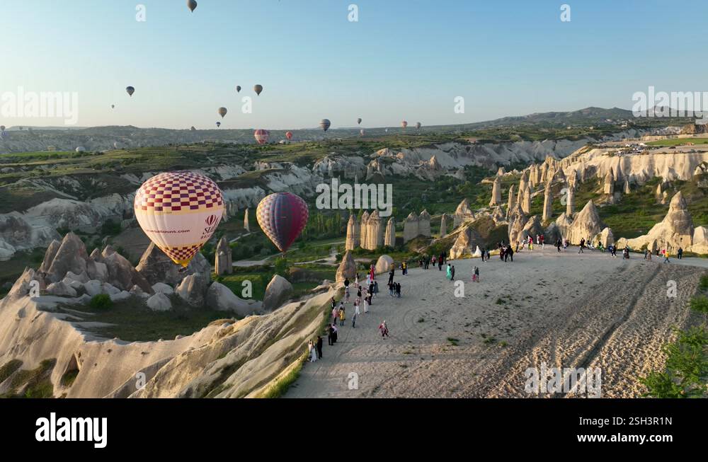 The Cappadocia region of Turkey is the most popular location in the ...