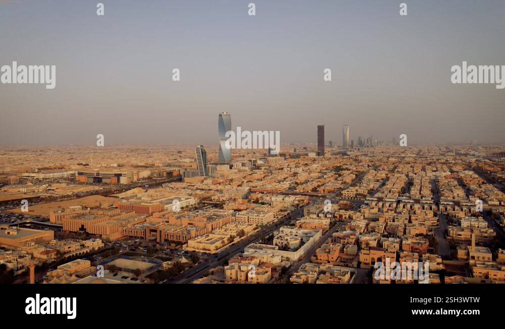Majdoul Tower in Ryadh capital of Saudi Arabia. Made by IMAR ...