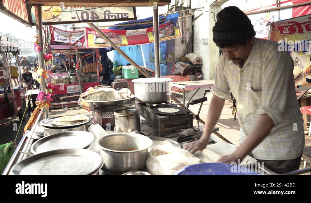 Indian market stall making Stock Videos & Footage - HD and 4K Video ...