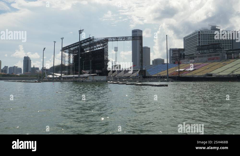 Marina Bay Stadium, the world's largest floating stadium - Singapore ...