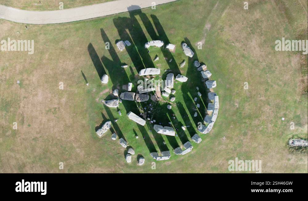 Stonehenge prehistoric stone circle ruins Stock Videos & Footage - HD ...