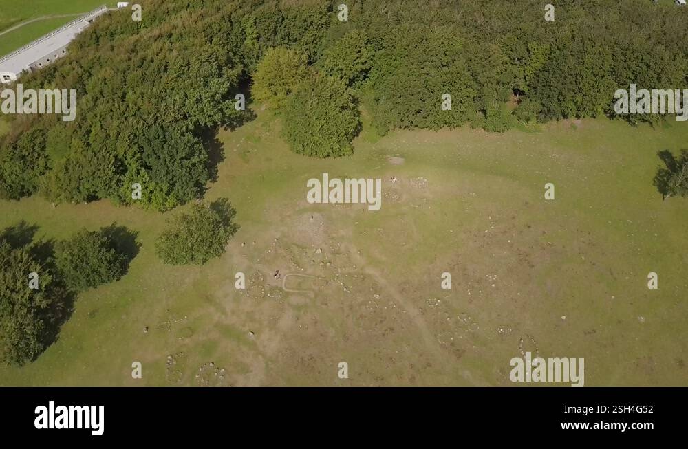 Shooting Range By the Lindholm Høje Viking Cemetery Near Aalborg ...