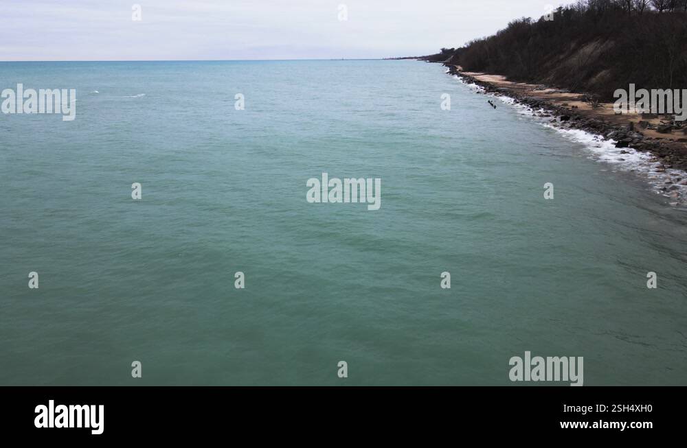 Rotating around abandoned cars at the bottom of the bluffs in Saint Joe ...