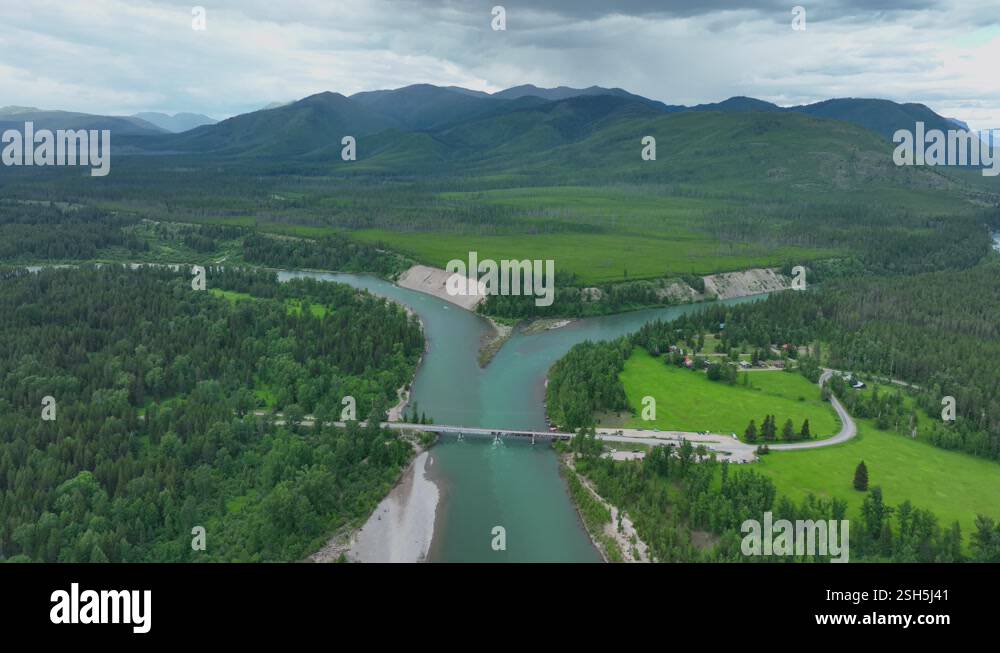 Blankenship Bridge Near The Confluence Of North Fork And Middle Fork Of ...