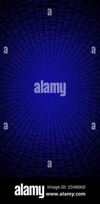Binary code background - 3D 4k vertical animation (2160x3840px Stock ...