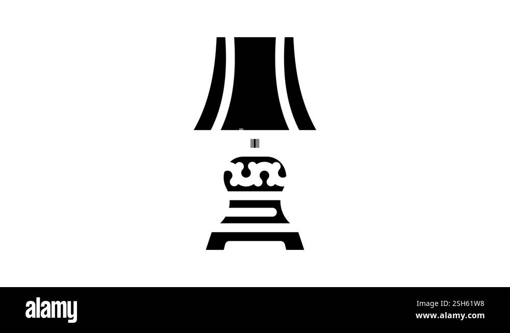 Vintage lamp icon Stock Videos & Footage - HD and 4K Video Clips - Alamy