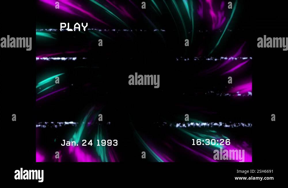 Animation moving shapes over interference Stock Videos & Footage - HD ...