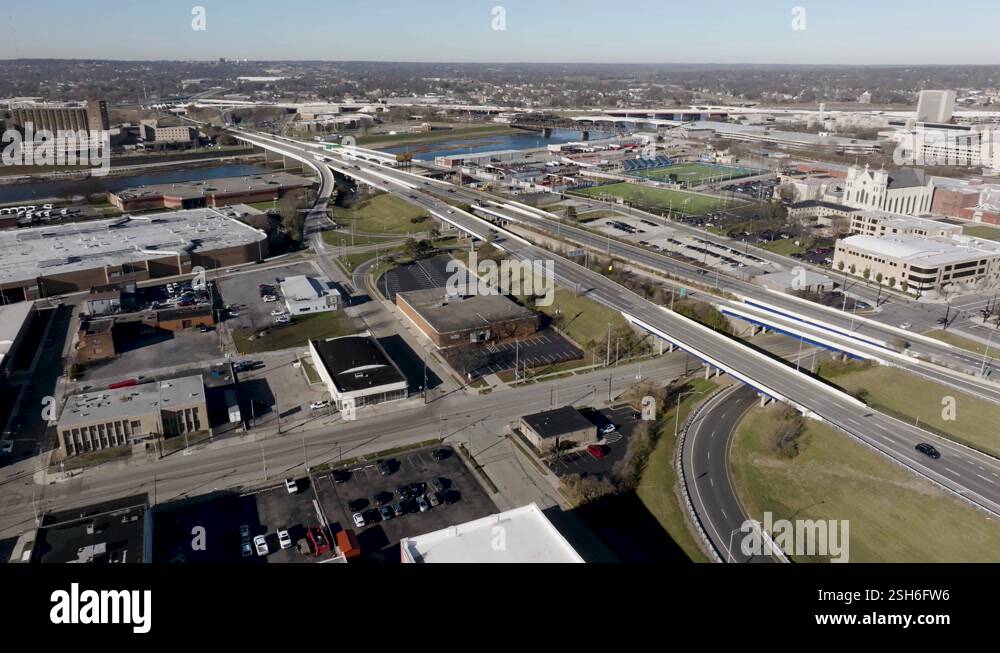 Dayton ohio aerial Stock Videos & Footage - HD and 4K Video Clips - Alamy