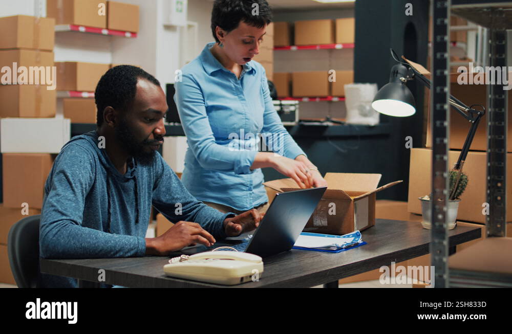 Carton checking Stock Videos & Footage - HD and 4K Video Clips - Alamy