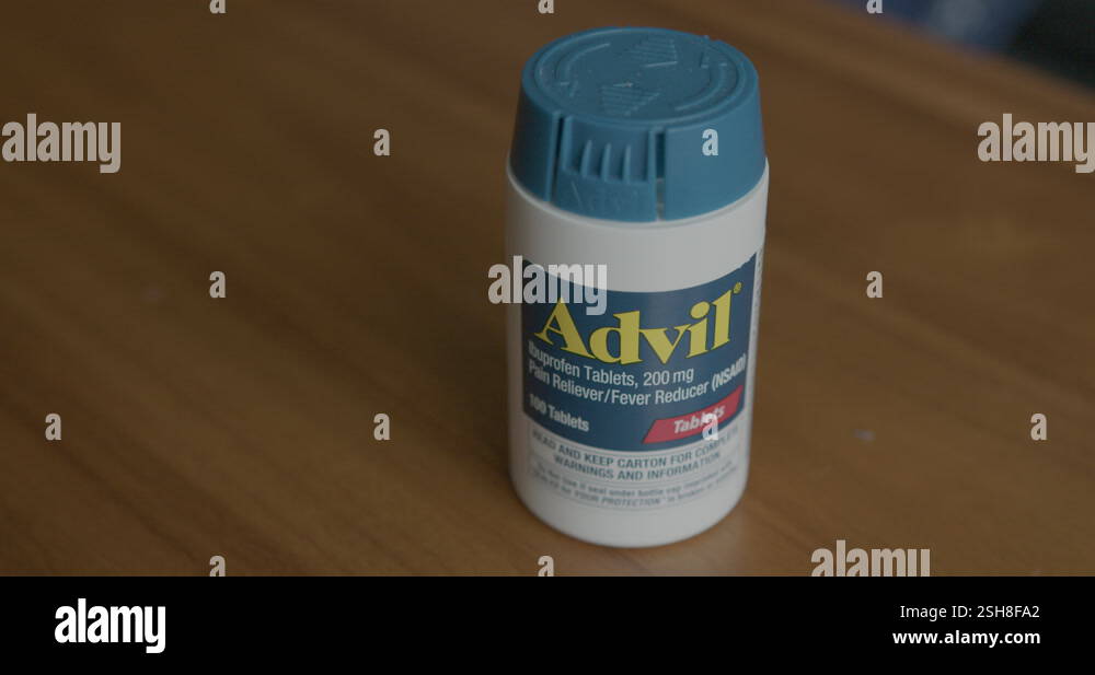 Advil bottle Stock Videos & Footage - HD and 4K Video Clips - Alamy