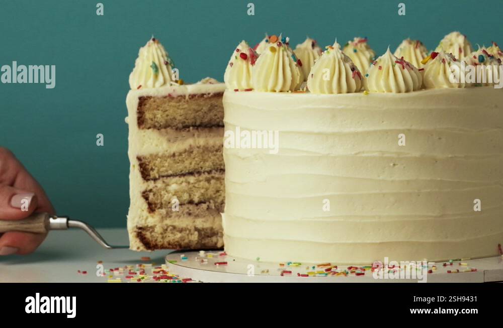 Birthday cake cutout Stock Videos & Footage - HD and 4K Video Clips - Alamy