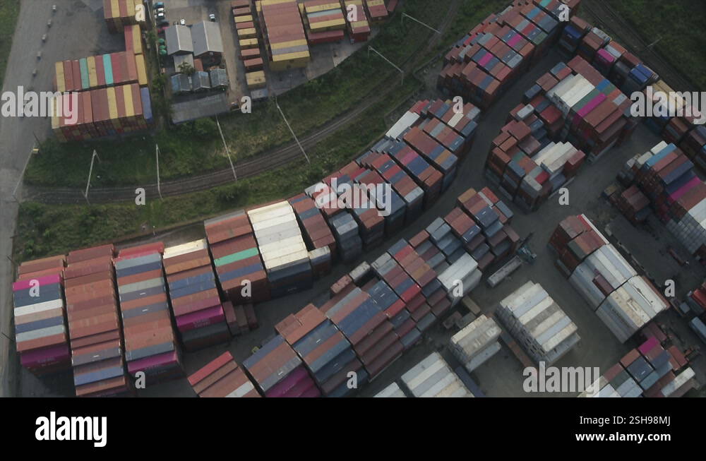 Container yards Stock Videos & Footage - HD and 4K Video Clips - Alamy