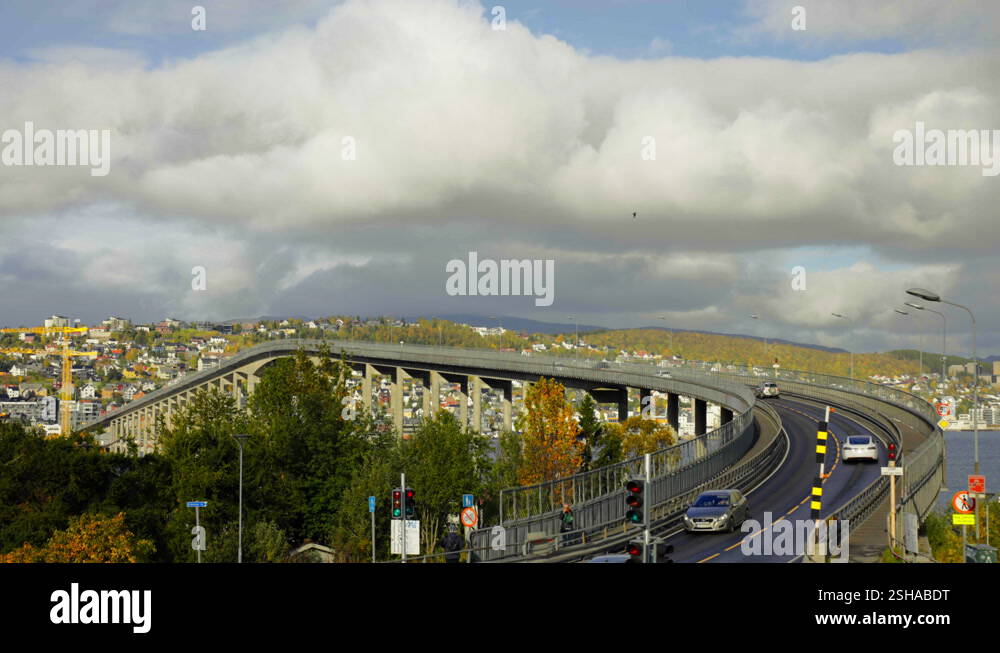Tromso bridge cantilever road Stock Videos & Footage - HD and 4K Video ...