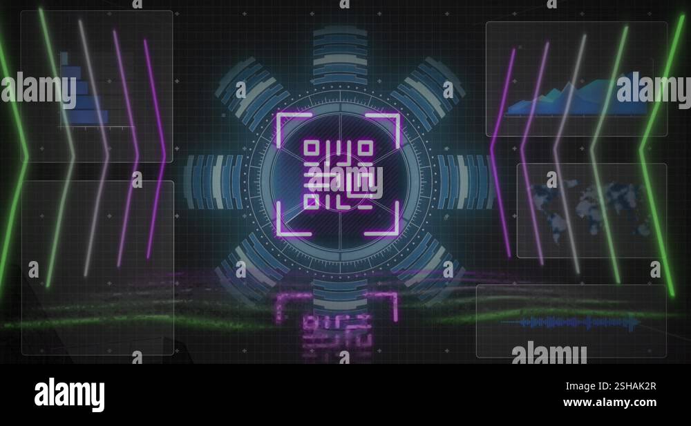 Animation qr code scanner interface Stock Videos & Footage - HD and 4K ...