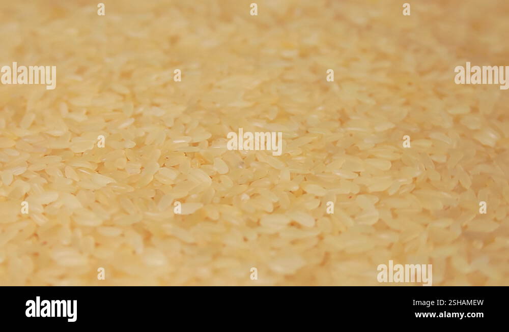 Uncooked long grain parboiled rice Stock Videos & Footage - HD and 4K ...