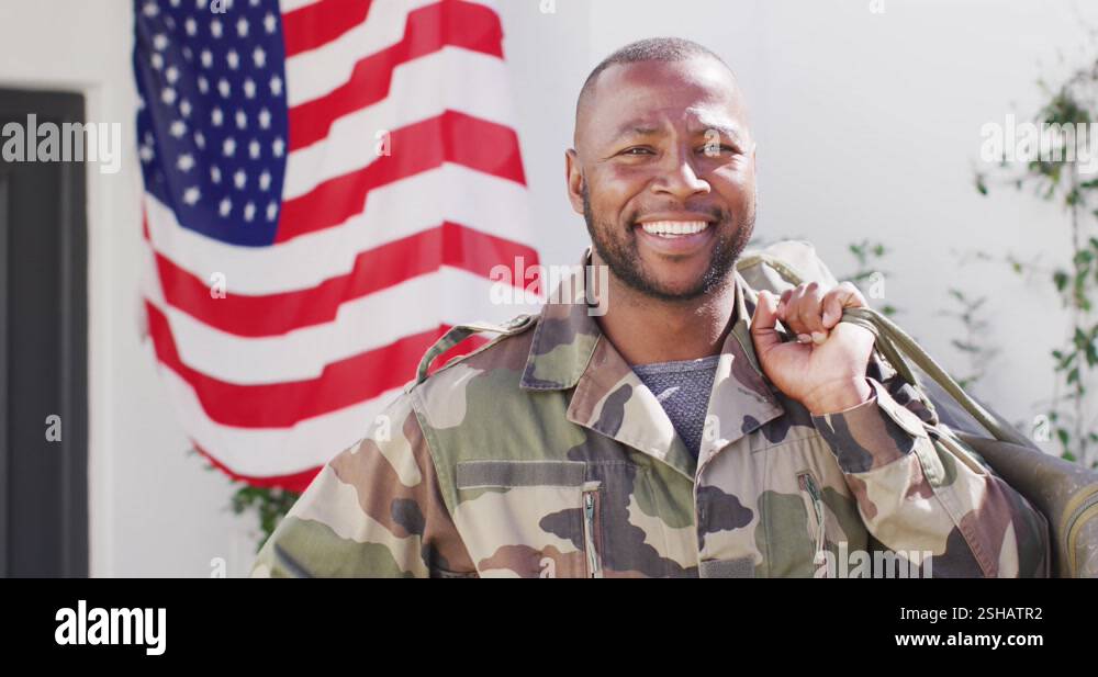 Portrait happy soldier holding Stock Videos & Footage - HD and 4K Video ...