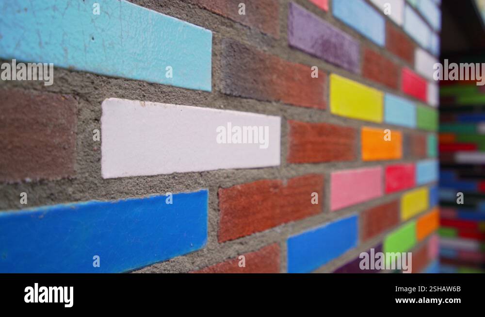 Colourful brick wall texture Stock Videos & Footage - HD and 4K Video ...